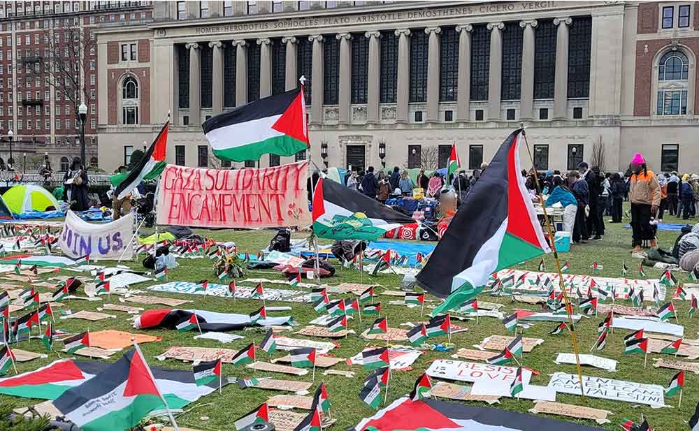 Anti-genocide college protestors inspire moral courage • AUSCP