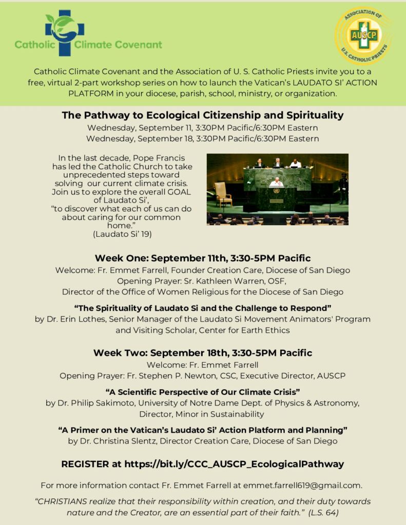 Catholics and Climate Change Archives • AUSCP